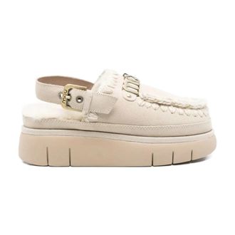 Mou Bounce Clog Back Strap - - Shoes - Damen - Beige - 40 EU