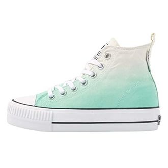 British Knights British Knights Baskets Kaya Mid pour Femme, Turquoise cr&egrave;me, 38 EU