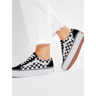 Vans Sneakers aus Stoff Vans Old Skool Platfor VN0A3B3UHRK1 Schwarz