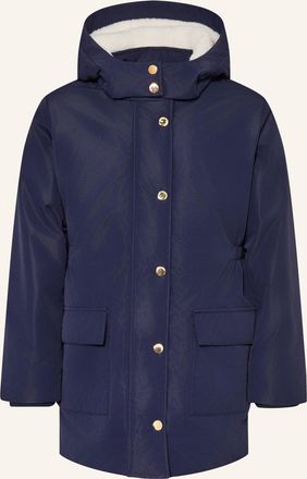 Petit Bateau Petit Bateau Parka Mit Abnehmbarer Kapuze blau