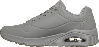 Skechers Uno Stand on Air Baskets Homme, Light Grey Durabuck Mesh, 41.5 EU