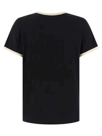 Moncler Flocked Logo T-shirt - Black