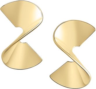 Classyandfabulous Jewelry Ohrringe Sculptural Twist