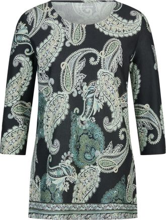 Peter Hahn Shirt Trine Green Cotton schwarz