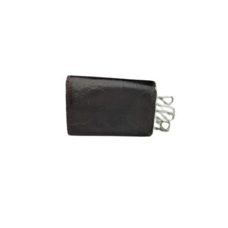 Gucci Pre-owned Leder Schl&uuml;sselanh&auml;nger - - Pre-owned - Damen - Schwarzk - ONE SIZE