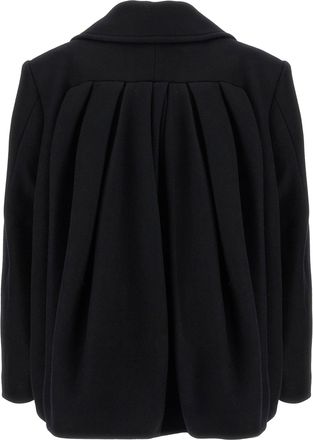 Dries Van Noten Vafel Coat - Black