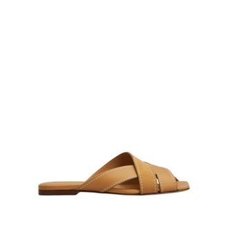 Tod's Sand.Cuoio Flat 99L Fasce Incr - - Shoes - Damen - Braun - 36 EU
