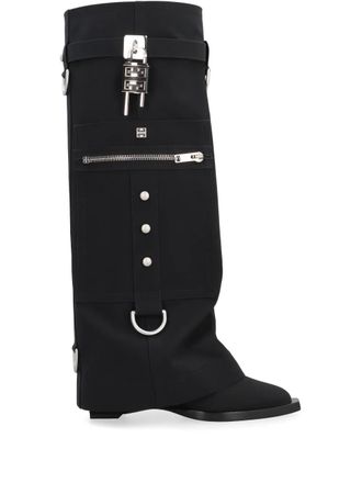 Givenchy bottes Shark-lock 60 mm - Noir