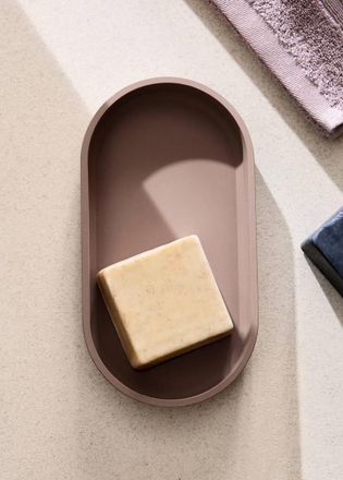 Mango Plateau salle de bains r&eacute;sine marron - Home - Taille unique - MANGO HOME