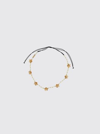 Marc Jacobs The Daisy Choker-Halskette aus Messing mit Blumen und Perlen