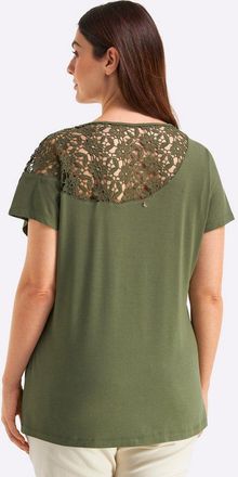 Sheego T-Shirt Kurzarm-Shirt Kurzarm