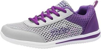 Generic Basket Femme Chaussures De Sport Légères Baskets Marche Respirantes Sports Sneakers Casual Femme Loisirs Confortables en Maille Slip on Shoes Jogging 