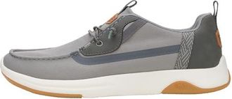 HeyDude Wally Drift Classic | Chaussures &agrave; enfiler pour homme | Mocassins l&eacute;gers | Syst&egrave;me Easy On | Semelle int&eacute;rieure rembourr&eacute;e, Gris (Monument), 42 EU