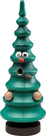 Rudolphs Schatzkiste Räucherfigur Räucher-Baum UDO inkl. 5 Räucherkerzen Tannenduft Höhe 15cm NEU Rauchmann Räuchermann Räuchermännel