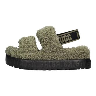 UGG Ugg, Femme, Chaussures, Vert, Taille: 37 EU Flat Sandales