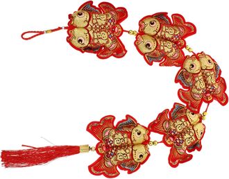 Garneck Chinesischer Neujahrslaternenanhänger Kleiner Frühlingsfest Anhänger Laternenkette Für Vorhang Oder Garten Frühlingsfest Hängende Dekoration Neujahrsd