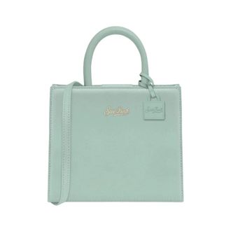 Saint Barth Borsa Shop mini strutturata - - Bags - Damen - Gr&uuml;n - ONE SIZE