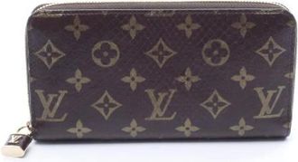 Louis Vuitton Portefeuille Zippy Monogram Cuir Esot&eacute;rique Long - Femme - Pre-owned - Brun - Taille: ONE Size