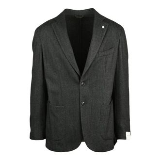 L.B.M. 1911 L.b.m. 1911, Homme, Vestes, Gris, Taille: 2XL Blazers
