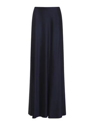 Ralph Lauren Jupe Midi - Bleu Fonc&eacute;