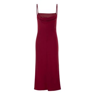 Max Mara Cady Midi Kleid - - Dresses - Damen - Rot - 2XS