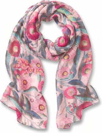 styleBREAKER Schal Leichter Viskose Schal mit Blumenmuster