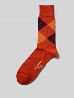 Burlington Socken mit Label-Details