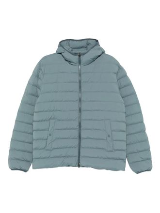Herno veste matelass&eacute;e &agrave; capuche - Bleu