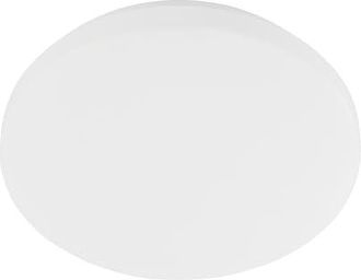 Eglo LED Deckenlampe Pogliola, Deckenleuchte mit Dip Switch, Lampe Decke K&uuml;che, Metall und Kunststoff in Wei&szlig;, warmwei&szlig;, neutralwei&szlig;, kaltwei&szlig;, &Oslash; 26 cm