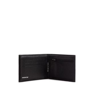 Saison 1865 Lederbrieftasche - Schwarz