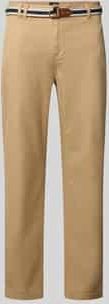 Scotch & Soda Chino mit G&uuml;rtel und Eingrifftaschen Modell WARREN