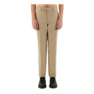 Ermenegildo Zegna Homme, Pantalons, Beige, Taille: XL Pantalon Coupe Droite