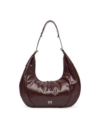 Pinko Handtasche Slouchy Hobo Big PE 25 PLTT 104295 A26J Dunkelrot
