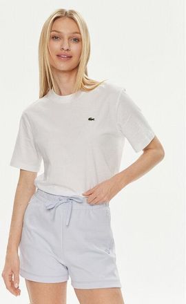 Lacoste T-Shirt TF7215 Weiß Loose Fit