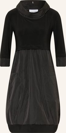Joseph Ribkoff Kleid Mit 3/4-Arm Im Materialmix schwarz