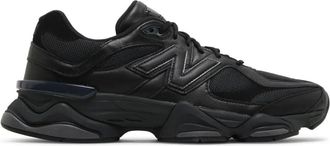 New Balance Homme, Chaussures, Noir, Taille: 42 1/2 EU 9060 Leather Baskets