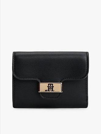 Tommy Hilfiger Portefeuille à trois volets Heritage à rabat