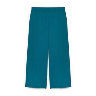 Fiorella Rubino Damen, Hosen, Blau, MGr&ouml;&szlig;e
