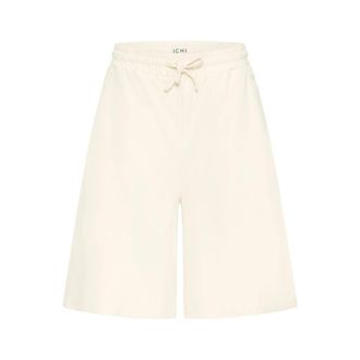 Ichi Long Shorts - - Shorts - Damen - Beige - M