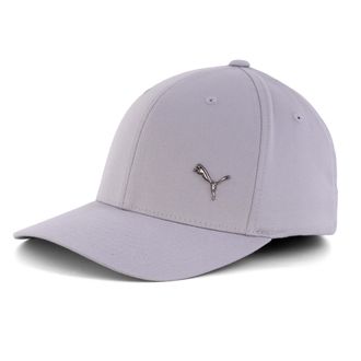 Puma Unisex Metal Cat Flexfit Cap - Baseballkappe (Harbor Mist, L-XL)
