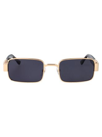 Dsquared2 Rose Gold Metal Rectangle Sunglasses - Rose gold