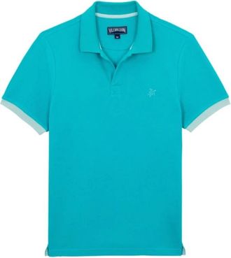 Vilebrequin Solid Polohemd aus Baumwolle f&uuml;r Herren - - Tops - Herren - Gr&uuml;n - S
