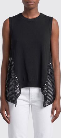 Meimeij Top Damen Farbe Schwarz