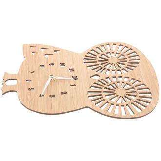 BESPORTBLE Eule Wanduhr Kinderzimmer Lautlos Mute Uhr Batteriebetrieben Dekorativ Installieren Schlafzimmer Wohnzimmer Uhr ohne Batterie