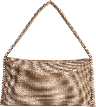 Benedetta Bruzziches Femme, Sacs, Jaune, Taille: ONE Size Rhinestone Shoulder Bag