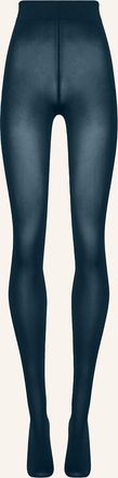 Wolford Feinstrumpfhose Velvet De Luxe 66 Komfort blau