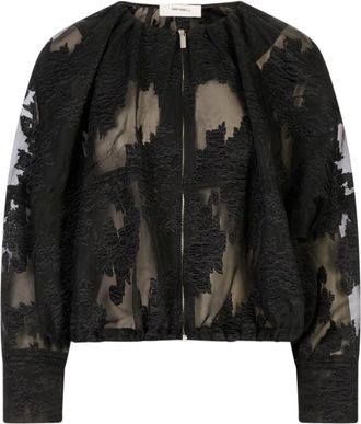 Meimeij Femme, Vestes, Noir, Taille: 38 FR Fil Coup&eacute; Jacket