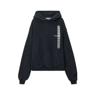Alexander Wang Damen, Sweatshirts & Hoodies, Schwarzk, SGr&ouml;&szlig;e