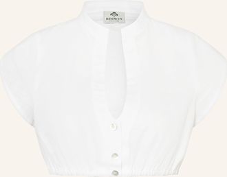 Berwin & Wolff Berwin & Wolff Dirndlbluse Mit Leinen weiss
