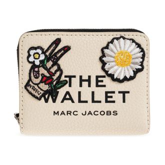 Marc Jacobs Das Camp Patchwork Mini Kompakt Portemonnaie - - Accessories - Damen - Beige - ONE SIZE